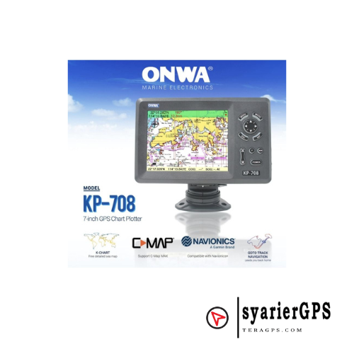 Onwa KP 708 7 inch screen GPS CHARTPLOTTER MARINE - Marine GPS Terengganu