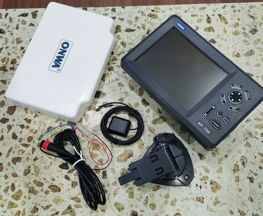 Onwa KP 708 7 inch screen GPS CHARTPLOTTER MARINE - Marine GPS Terengganu