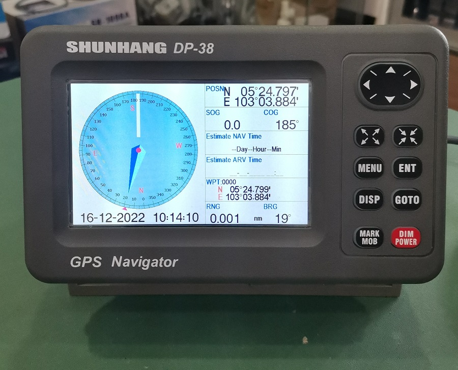 SUNHANG DP-38 Marine GPS Chartplotter Navigator - Marine GPS Terengganu ...